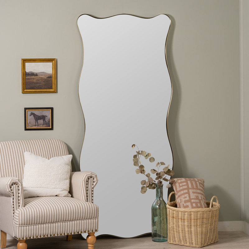 Everly Quinn Wyatt Metal Rectangle Mirror | Joss & Main